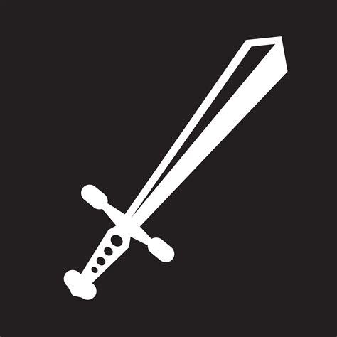 Sword Icon Symbol Sign 649206 Vector Art At Vecteezy
