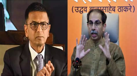 Shiv Sena Mla Disqualification Verdict Supreme Court Chief Justice Of