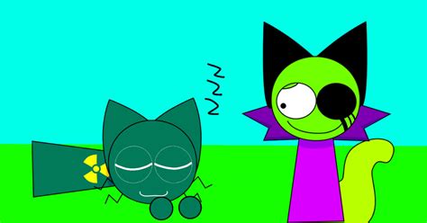 Acid Looking At Tox Sleeping Peacefully In The By Clsik On Deviantart