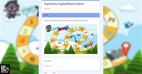 Digital Board Game Counting Coins Self Checking Editable Google Forms Erintegration