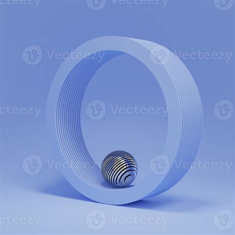 3d rendering display product abstract minimal scene with geometric