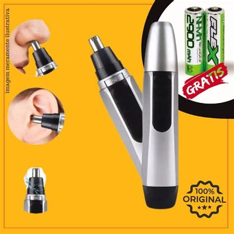 Aparador Depilador Nasal De Pelos Do Nariz E Orelha Original Shopee