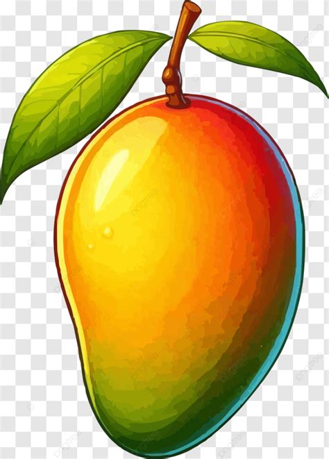 망고 벡터 일러스트 레이 션 흰색 배경 밝고 화려한에 고립 망고 망고 아이 망고 음식 Png 일러스트 및 이미지 에 대한 무료 다운로드 Pngtree