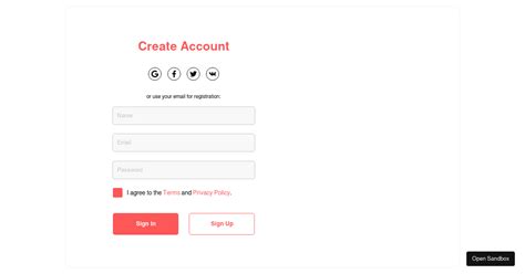 React Challenge 1 Codesandbox