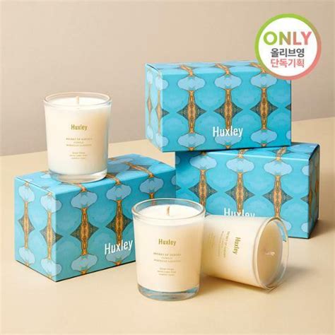 헉슬리 [new] 헉슬리 미니 캔들 듀오 모로칸 가드너 80g 2ea 위시버킷