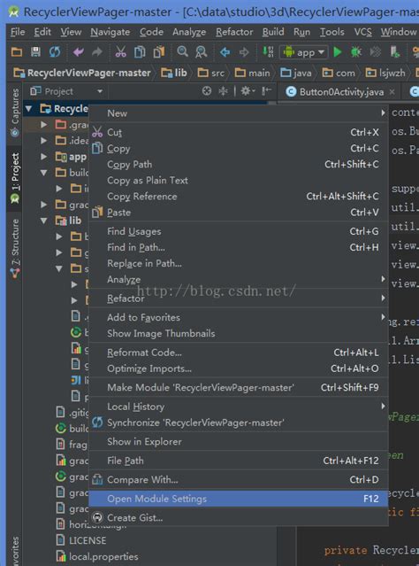 如何在Android Studio中添加RecyclerView v 支持包 猴 进化失败的程序猿 博客园