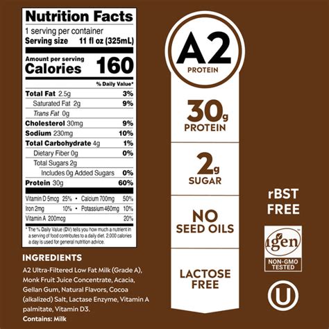Chocolate A2 Protein Shake Ultra Filtered Pioneer Pastures