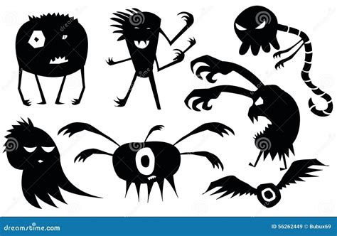 Halloween Monster Silhouette