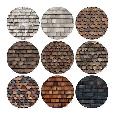 Pattern Library Seamless Wood Shingles Textures Post Digital