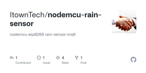 Nodemcu Rain Sensor Esp Rain Ino At Master ItownTech Nodemcu Rain Sensor GitHub