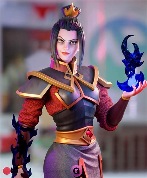 2355 Azula Avatar Last Airbender Stl 3d Print Files My Stl