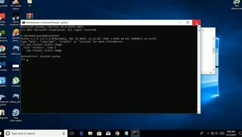 Pip Install Scikit Image Syntaxerror Invalid Syntax Fix Смотреть
