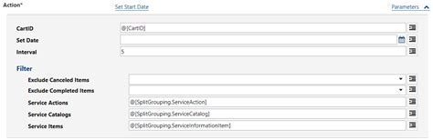 order action set start date knowledge center