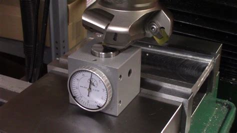 Face Mill Checking Insert Heights YouTube