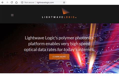 Lightwave Logics 50 Gbaud Polymer Modulator Spans 10km Converge Digest