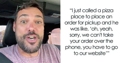 “for What” Man Orders A Pizza He Will Pick Up Himself Is Surprised When Hes Asked For A 20