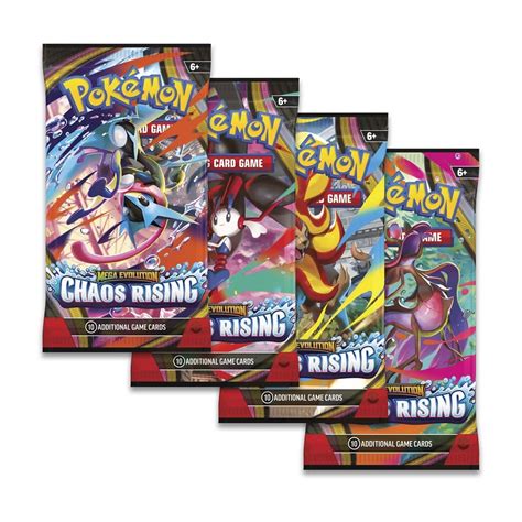 Pokémon Tcg Mega Evolution Chaos Rising Booster Display Box 36 Packs