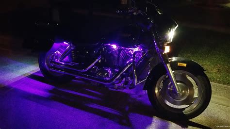 Светодиоды на мотоцикл - 72 фото