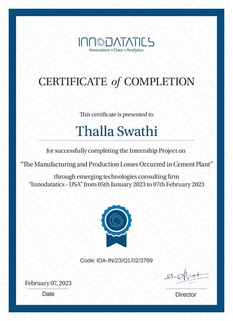 Thalla Swathi On Linkedin Internship 360digitmg Sharatmanikonda Innodatatics Innovation