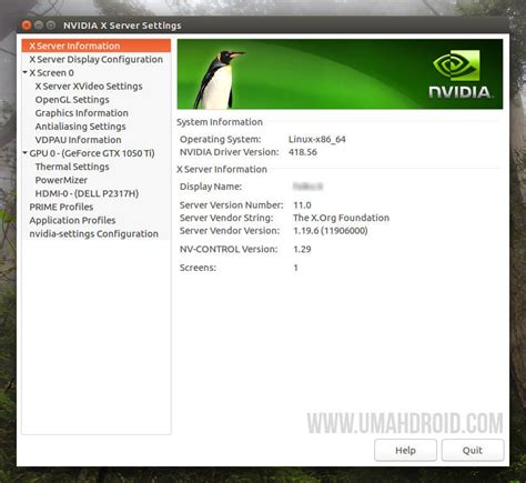 Cara Install Driver Run Nvidia Terbaru Di Ubuntu And Linux Mint Umahdroid