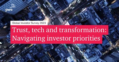 PwC 2023 Global Investor Survey PwC