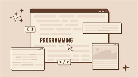 Software Developer Or Code Testing Website Development Concept In Trendy Retro Colors Script