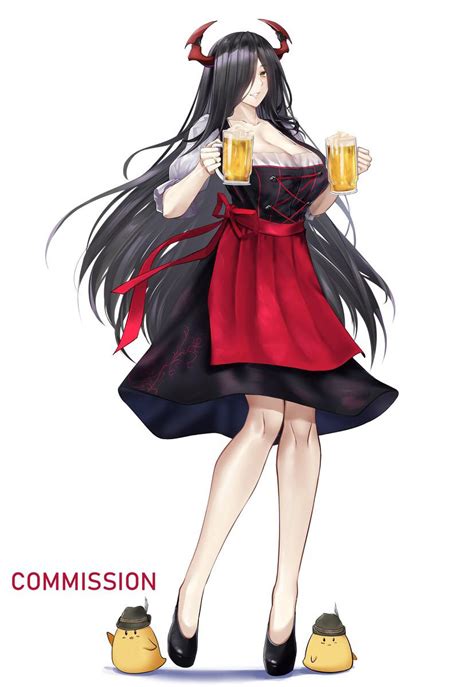 Friedrich Der Gro E In Dirndl Outfit R Azurelane