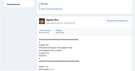 Edmodo Parent Account Mrs Elia S Python