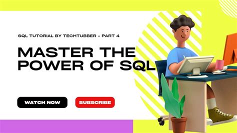 4learning Sql With W3schools Select Youtube
