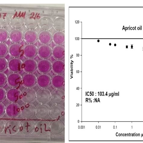 Sbr Assay To Calculate Cytotoxicity Of Apricot Oil Extract And Download Scientific Diagram