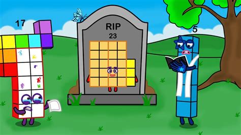 Numberblocks 23 Dead 17 And 5 Sad Numberblocks Story Youtube