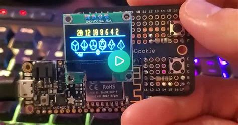 I Made A Diy Dnd Dice Roller Using Arduino Quickcrafter Arduino