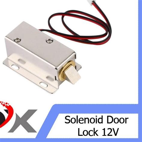 Jual Solenoid Door Lock 12v Electronic Arduino Shopee Indonesia