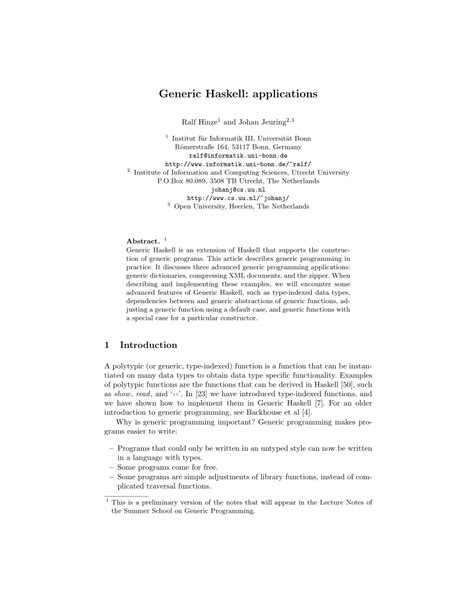 pdf chapter 2 generic haskell applications