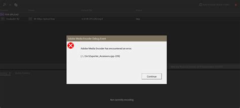 Cant Use 209 Closed Bugs Voukoder