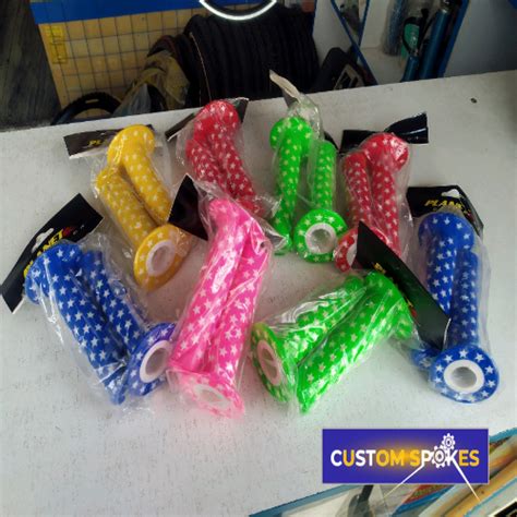 Star Bicycle Grips Custom Spokes