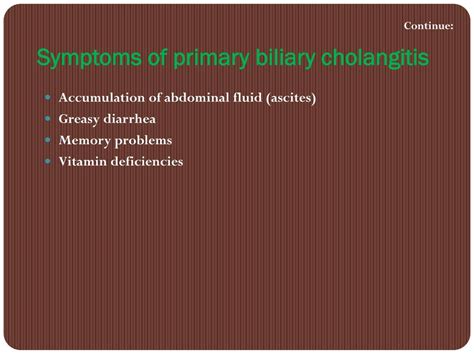 Ppt Primary Biliary Cholangitis Causes Symptoms Daignosis