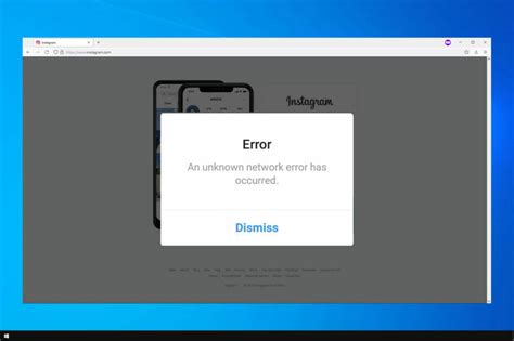 An Unknown Network Error Has Occurred On Instagram [4 Fixes]