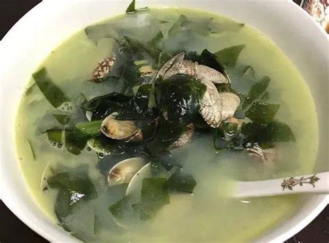 海带花蛤汤 伤感说说吧