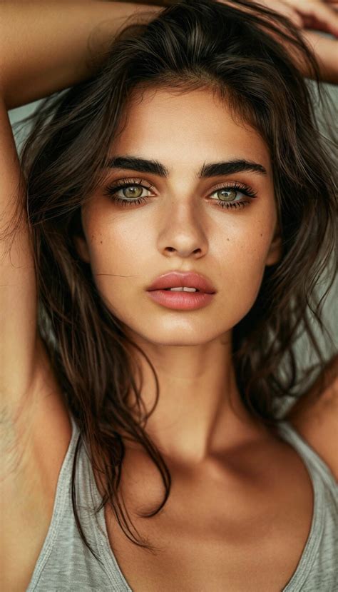 Very Hairy Armpits And More The Girl Is Beautiful Wide Eyebrows