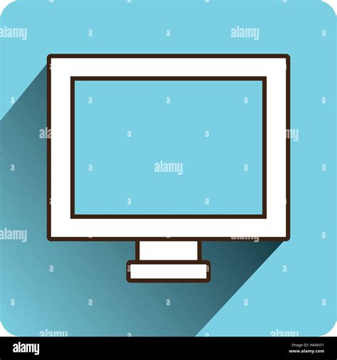 Monitor Desktop Computer Icon Vector Illustration Design Stock Vector Image And Art Alamy