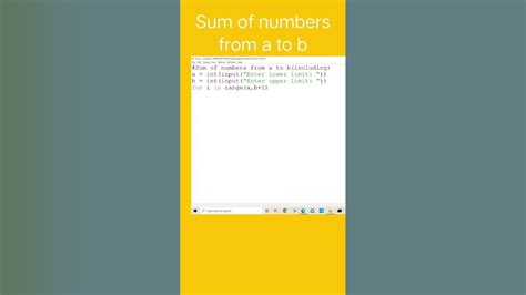 While For Loop Basiccodingpythonshortscodingbtechprogrammingtrendingyoutubeshorts
