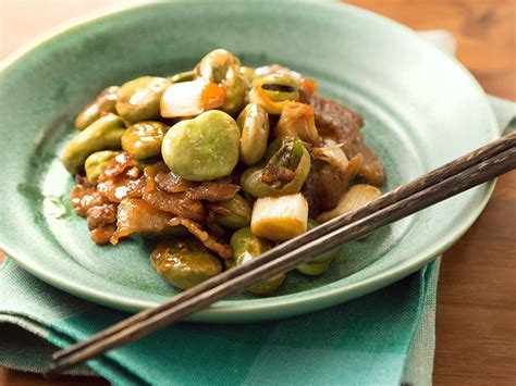 そら豆と豚バラ肉のソテー 冷食online