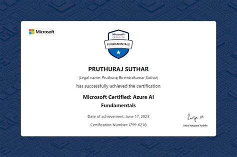 Pruthuraj Suthar On Linkedin Azure Microsoft Ai