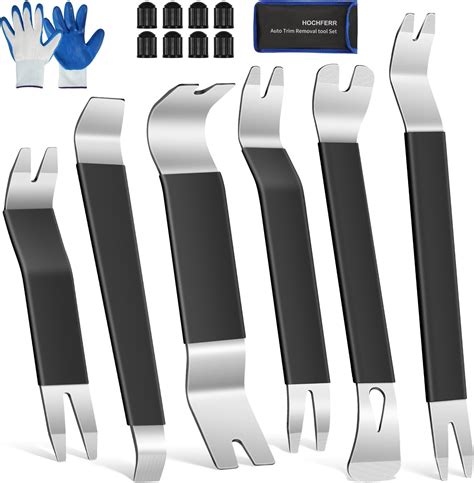 Amazonfr Aiqinu Outil Demontage Garniture Voiture 5 Pièces Outil