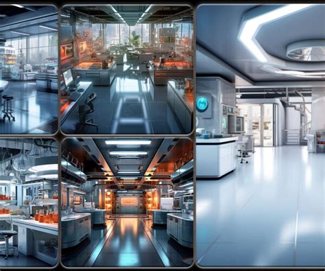 Artstation 200 Environment Concept High Tech Laboratory Reference