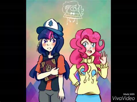 Crossover Mlp De Gravity Falls Mlp X Gravity Falls Credits To Artists
