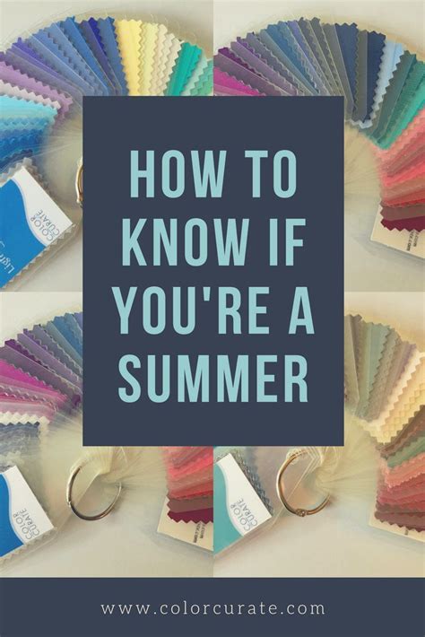 Color Analysis Summer Artofit