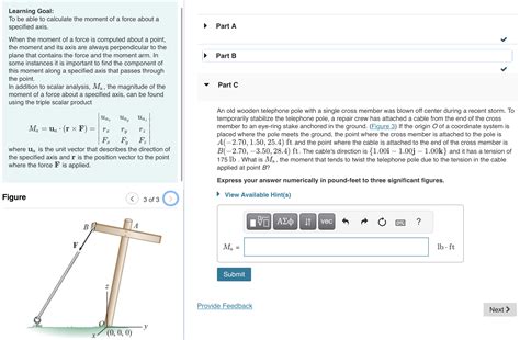Solved An Old Wooden Telephone Pole With A Single Cross Chegg Com