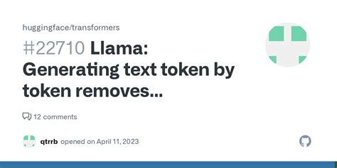 Llama Generating Text Token By Token Removes Whitespaces Issue Huggingface